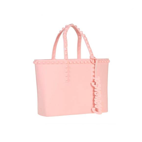Carmen Sol | Bags | New Carmen Sol Grazia Mini Tote In Baby Pink | Poshmark